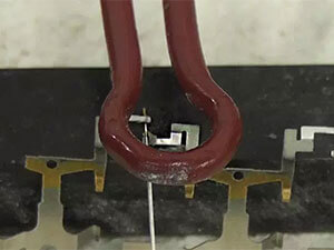 Soldering Wire to Stainless Steel Frame | Ultraflex Power Technologies