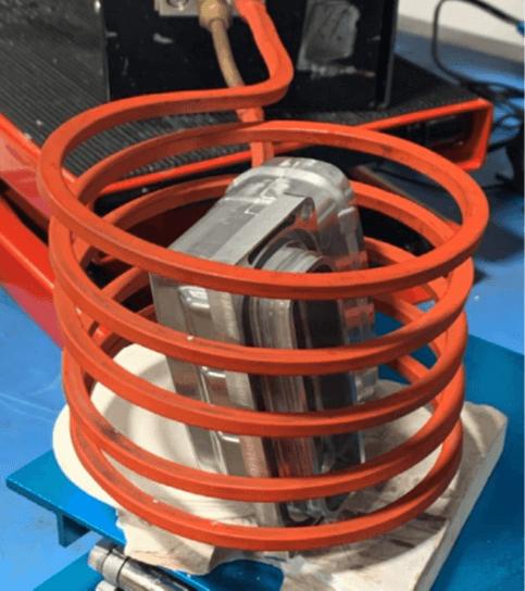 Preheat of Aluminum Castings - Induction Preheating - UltraFlex Power
