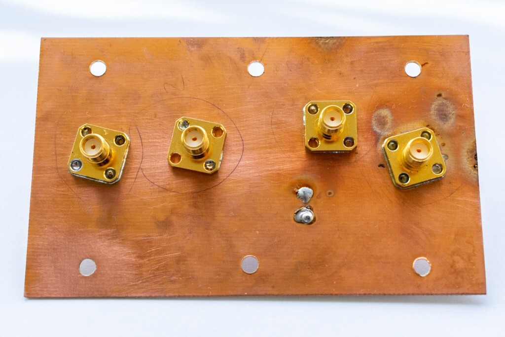 Induction Soldering of Coaxial Connectors to a Copper Plate - UltraFlex